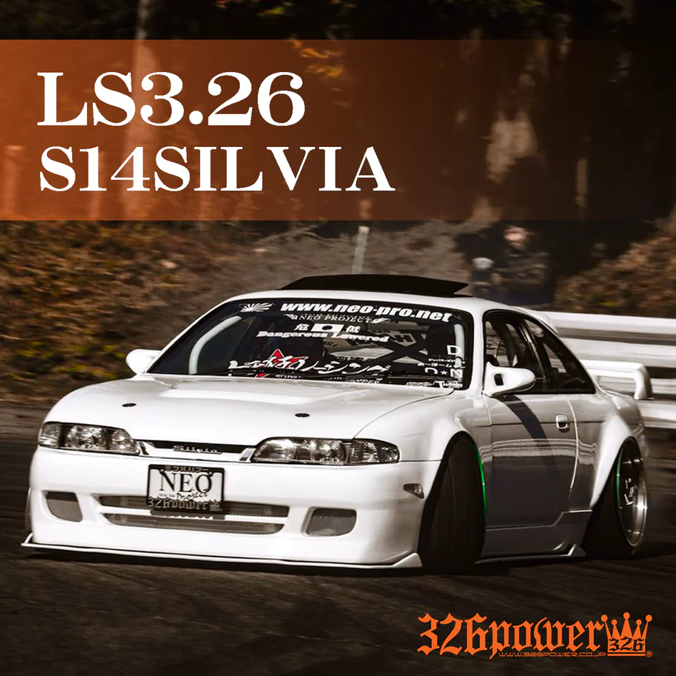 326POWER LS3.26 Zenki Nissan S14 Body Kit - SoCal Z